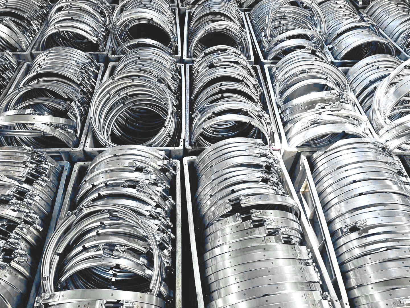 Stainless Steel Pipe Quick Connect Clamp - V Gasket Lock