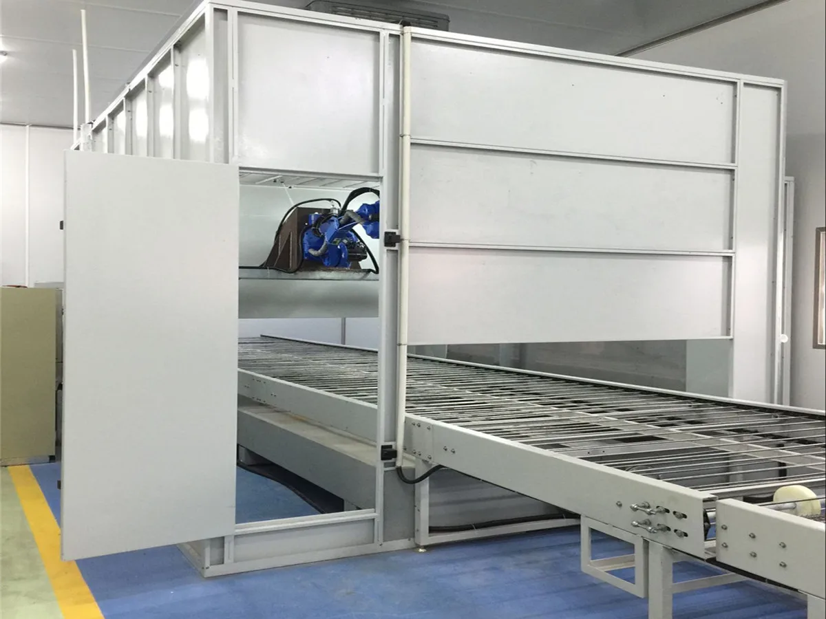 Conveyor Spray Painting Line With Automatic Painting Machine - Buy ...