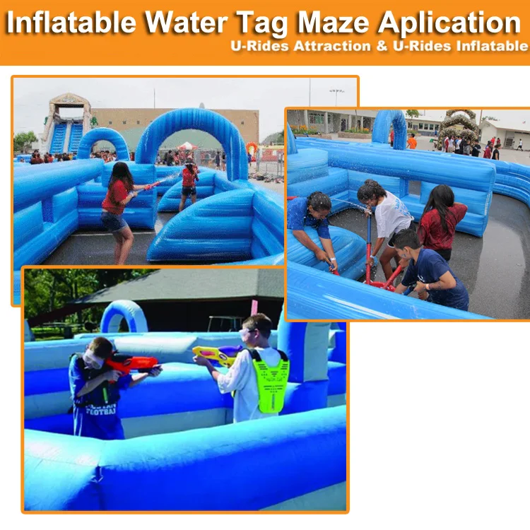 Unisex PVC Inflatable Sports Water Park Model Giant Funny Portable ...