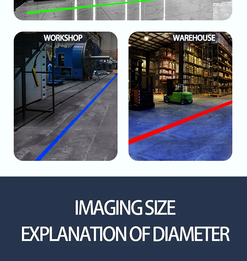 Powerful LED Line-laser Industrial Laser Light With Safety Warning ...