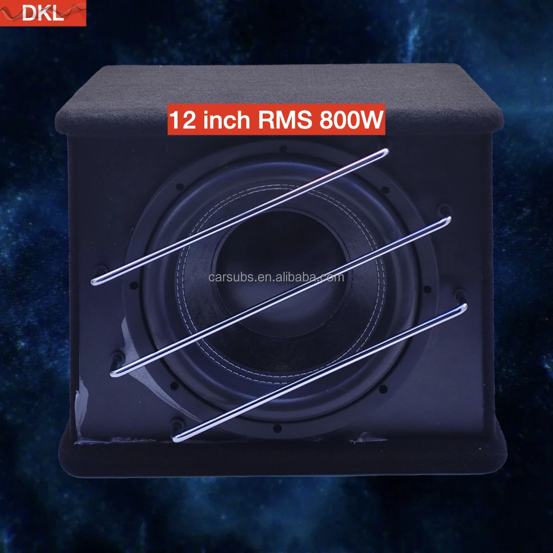 Horn Tube Car Passive Subwoofer 12 Inch 800W RMS Trapezoid Subwoofer ...
