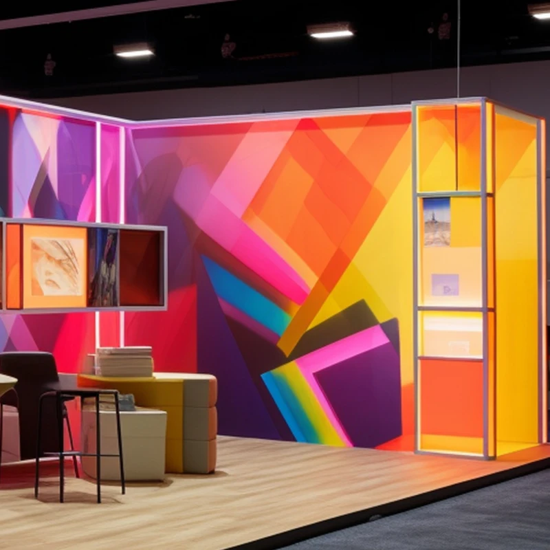 Jewelry Expo Backlight Stand - Illuminate Your Trade Show