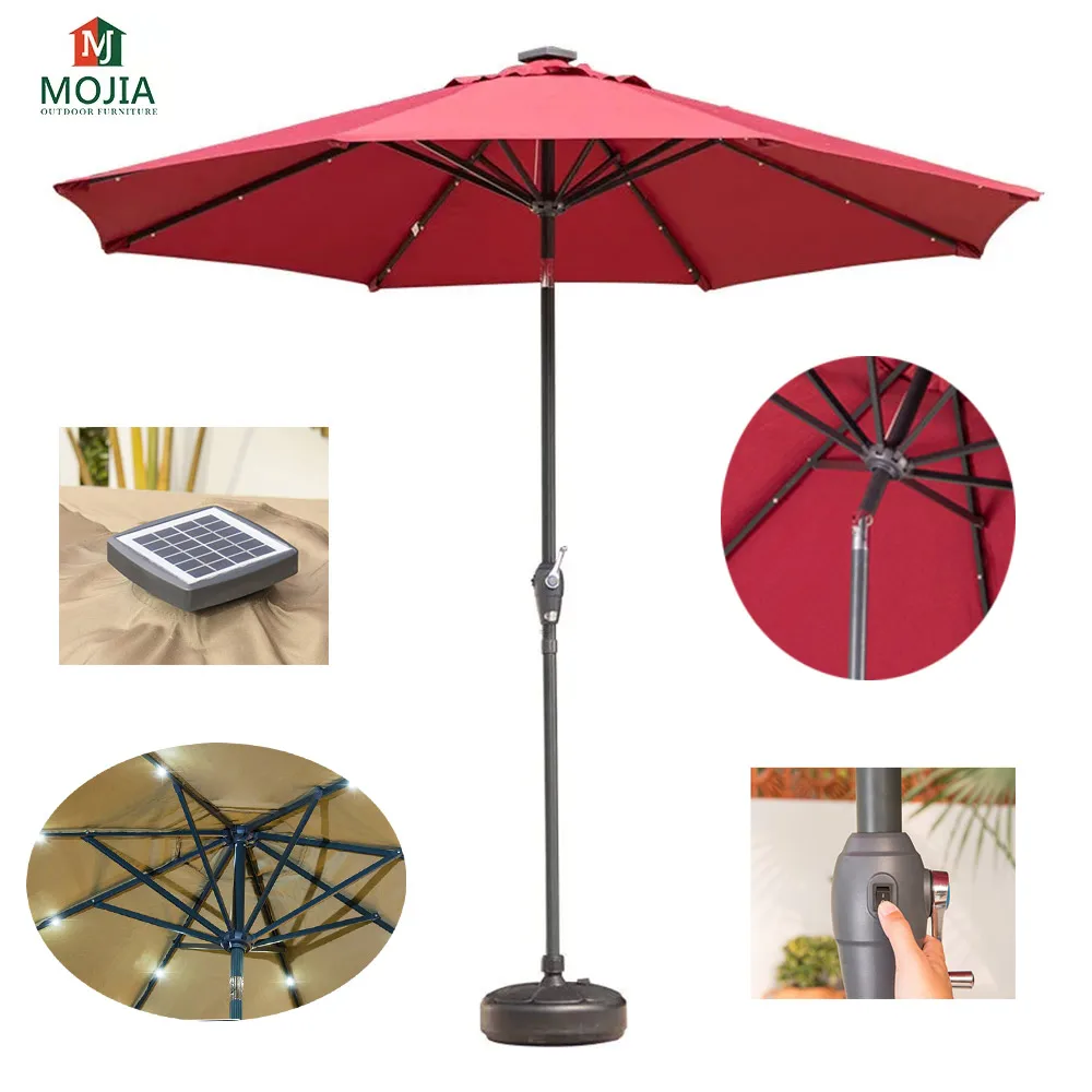 3mtr square Large Patio Umbrella Big Outdoor Parasol Commercial Outdoor ...