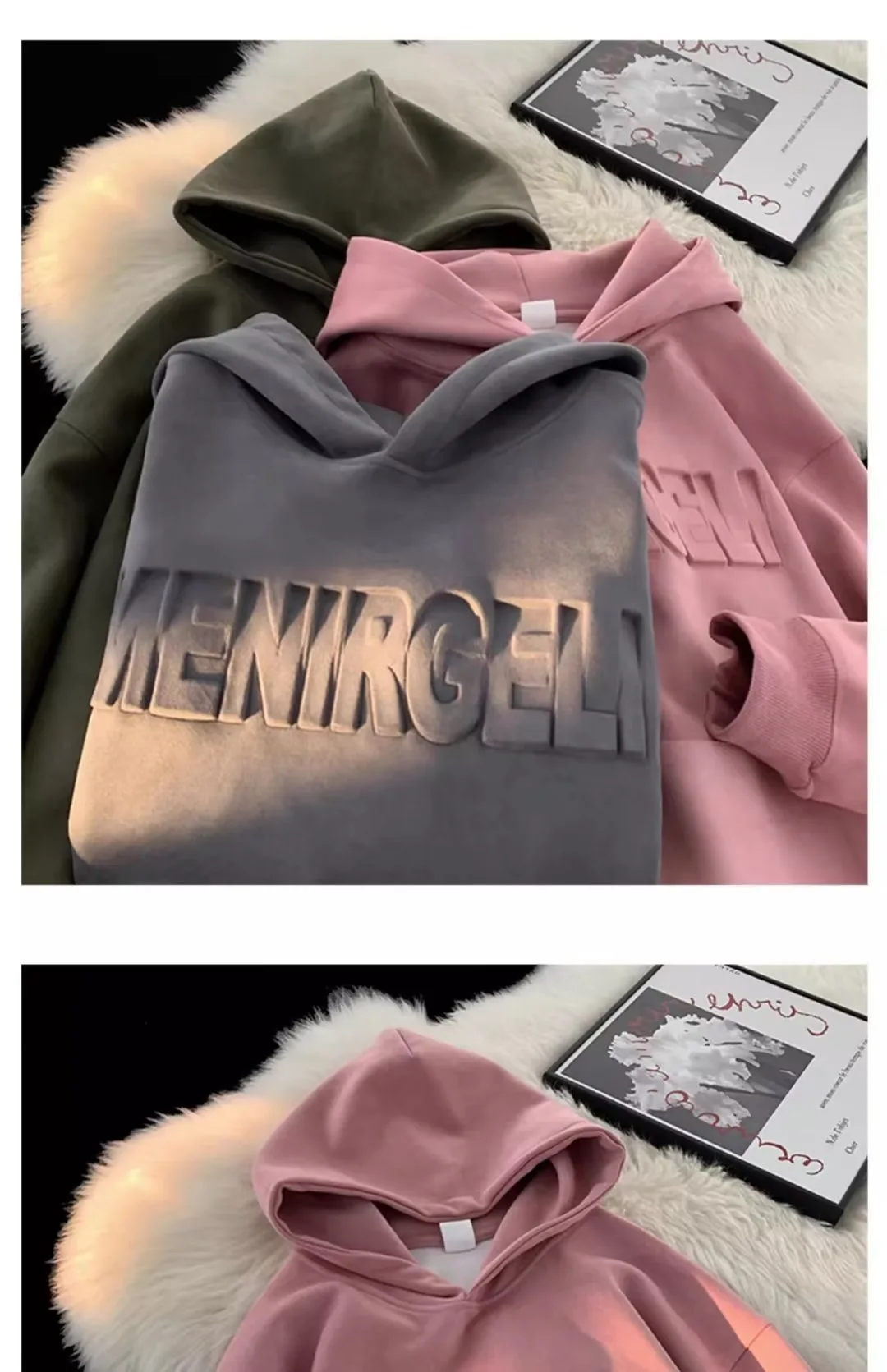 Custom Heavyweight Hoodie Jogger - Embossing & Printing