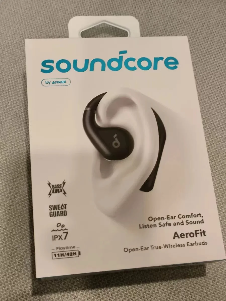 Soundcore By Anker Aerofit Pro Open-ear Headphones Ultra Comfort Secure ...