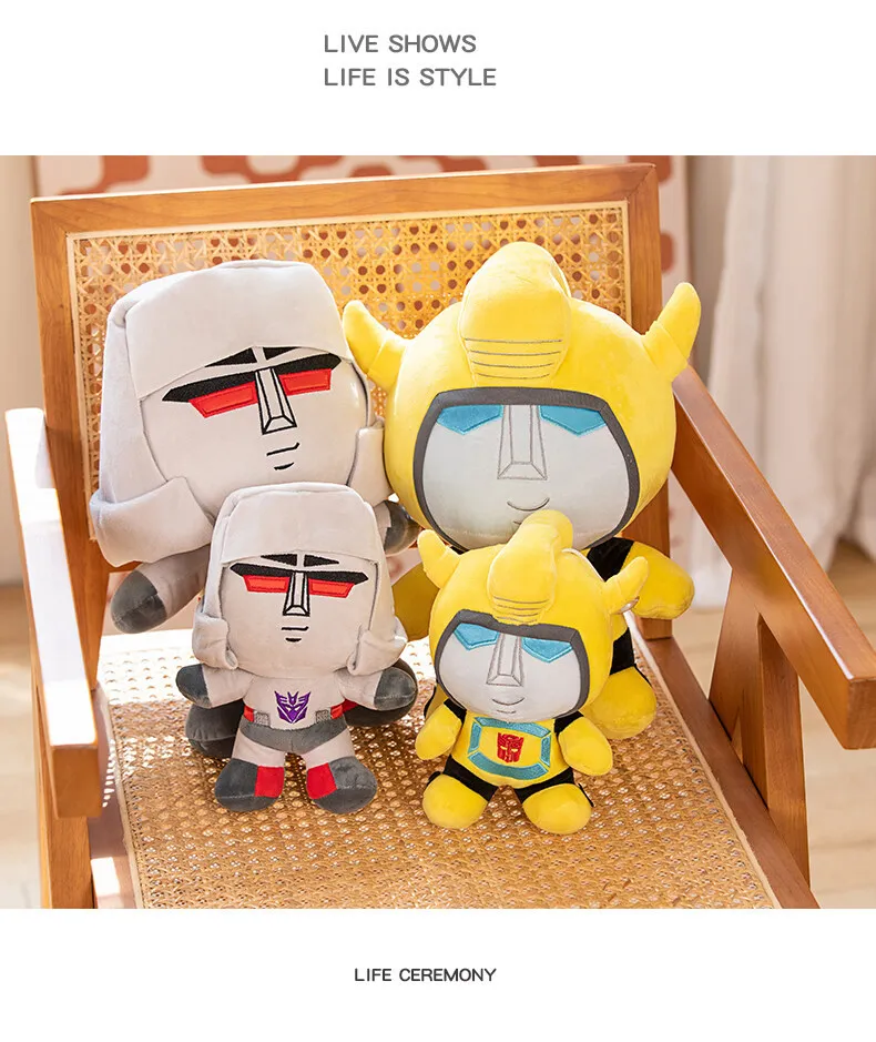 Cross-border Cartoon Customization Transformers Bumblebee Plush Toy ...