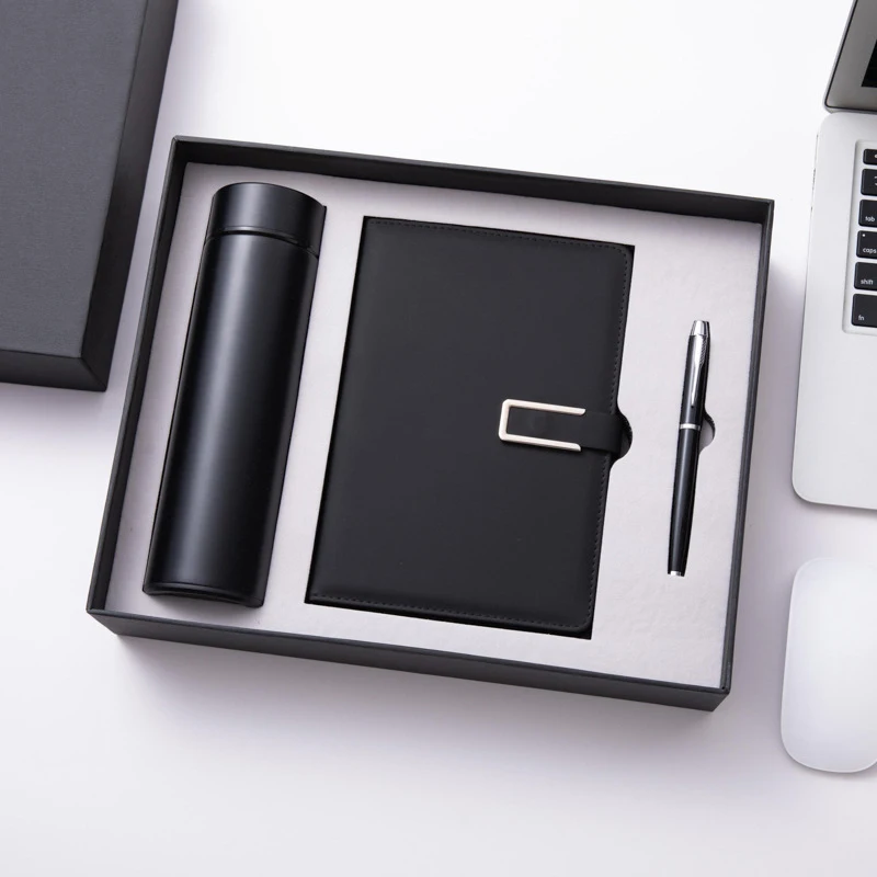 Customized Logo Insulated Cups Annual Meeting Souvenirs Business Conference Gift Boxes For ...