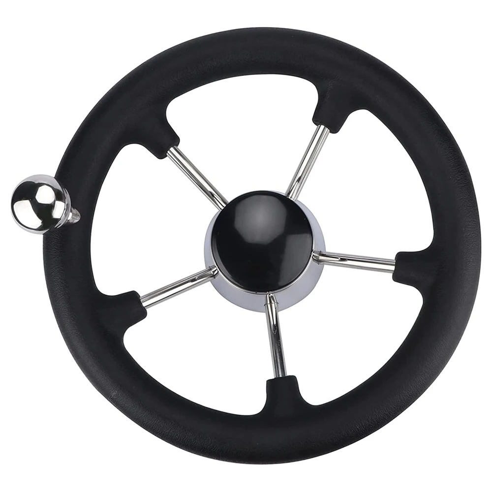 5 Spoke Destroyer Control Sailboat Boat Marine 1/2'' Boat 316 Stainless ...