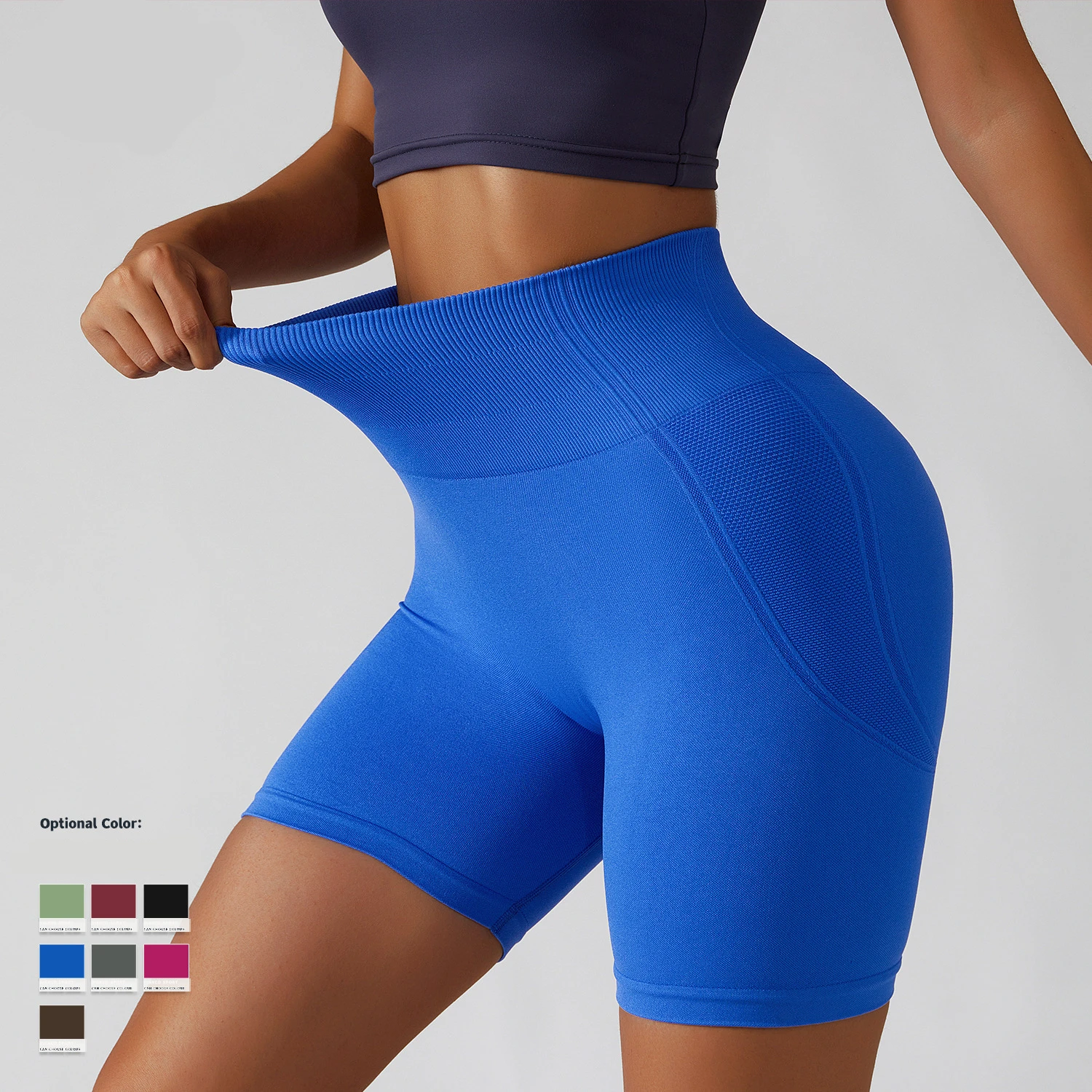 Wholesale Latest Design Low Rise High Waist Seamless Hip Lift Workout ...