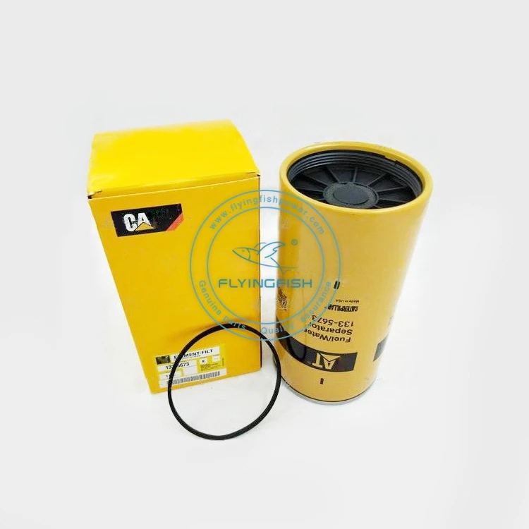 Excavator Diesel Engine Parts Fuel Water Separator Filter 133-5673 ...