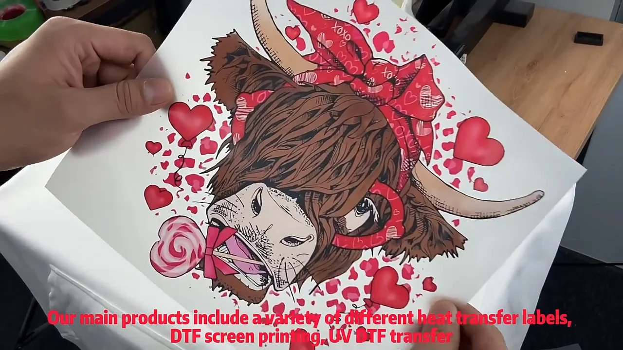 Customized Dtf Transfer Design For Digital Heat Transfer Printing Is ...