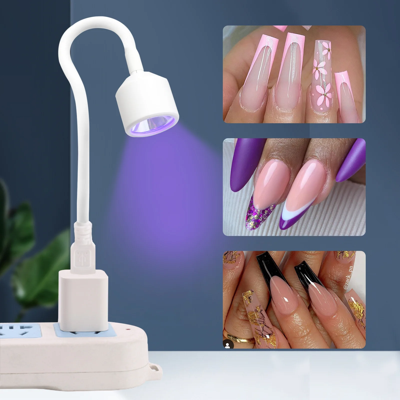 360 Adjustable Mini UV Led USB Nail Dryer Lamp Custom Cheap Portable ...