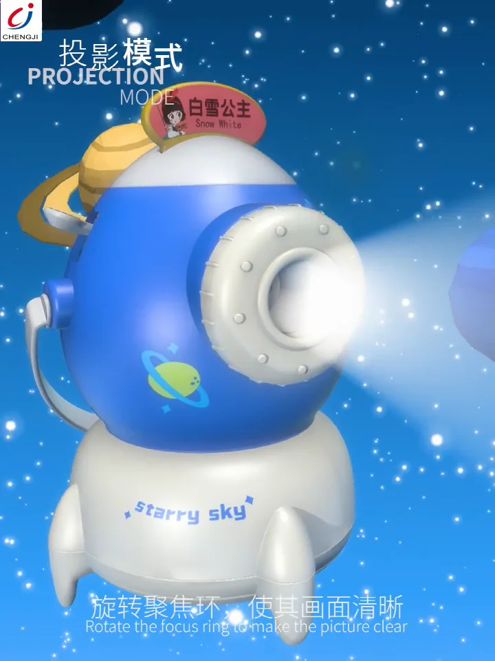 Multi Functional Educational Toys Luminous Film Disc Kids Story Book ...