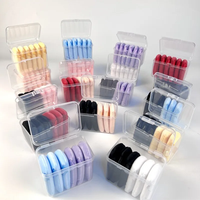 Wholesale Powder Puff Triangle Cosmetic Makeup Thick Soft Finger Velvet ...