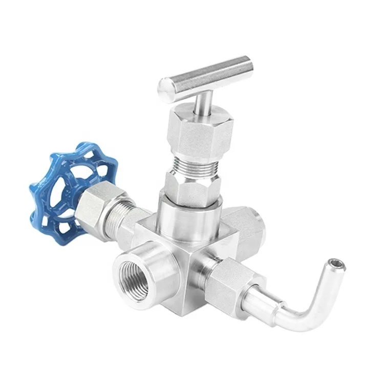 Two Way Valves Sampling Needle Valve Stainless Steel Ss316 Needle Valve ...