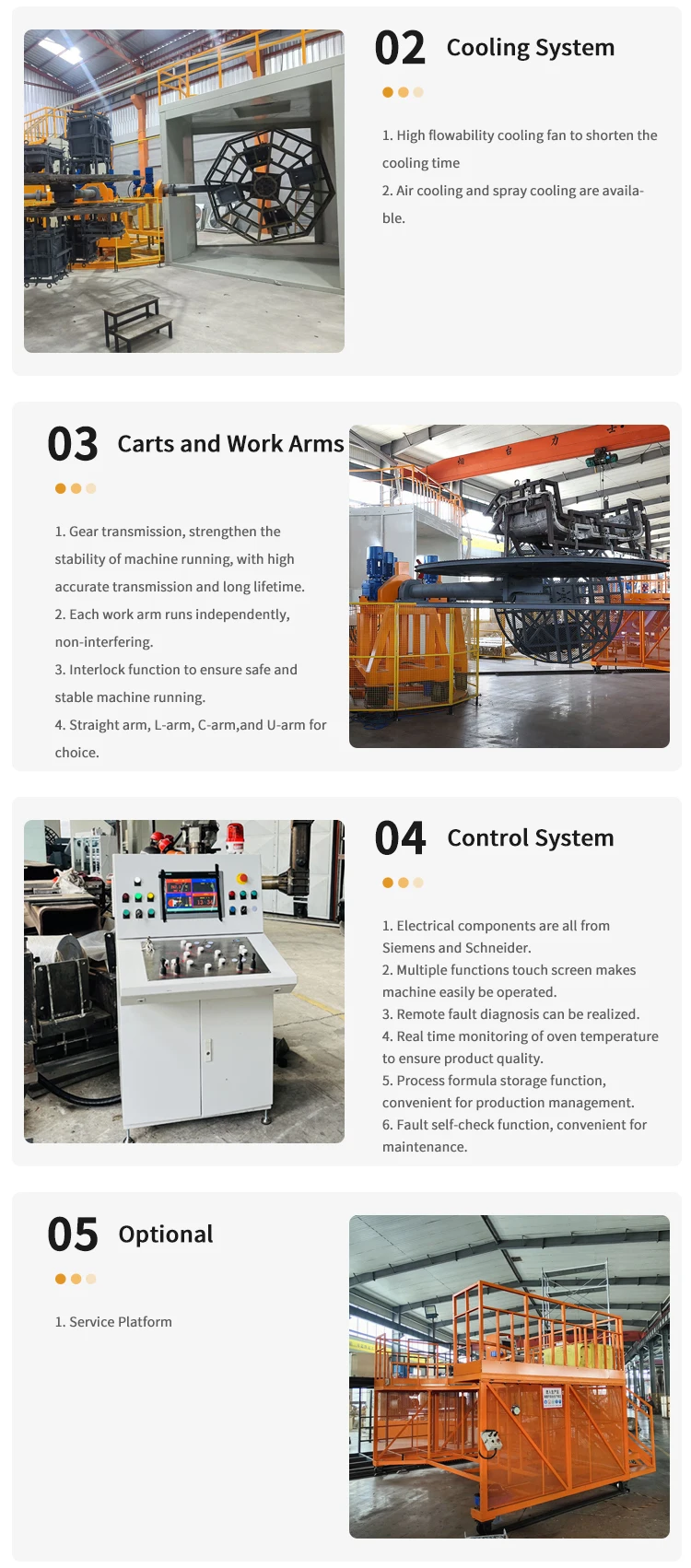 Rotational Molding Plastic Diesel Fuel Tank Independent Arm Carousel ...