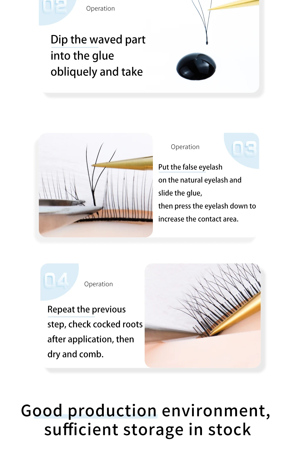 NAGARAKU 3D-6D W Shape Volume Eyelash Extensions