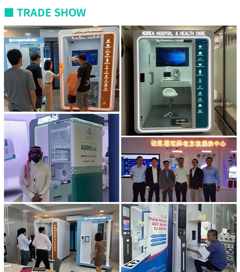 EYUN Smart Health Cabin - Remote Diagnosis & Telemedicine