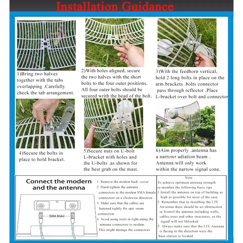 Omni directional wireless booster long range 5g outdoor wifi antenna ...