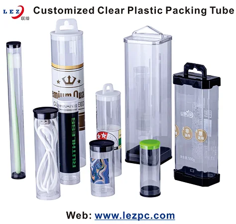 Small Plastic Tube Containers - Versatile Gift & Craft Packaging