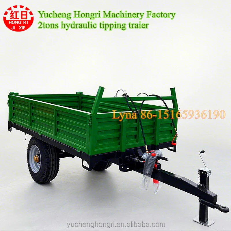 Agricultural Machinery 3 Ton Tractor Drawn Trailer| Alibaba.com