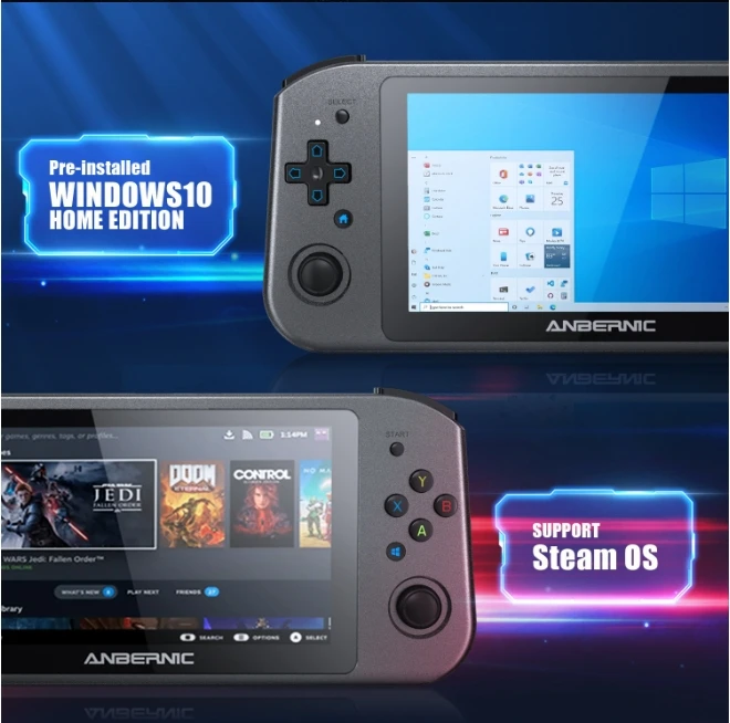 Anbernic Win600 3050e/3020e Portable Handheld Game Console With Windows ...