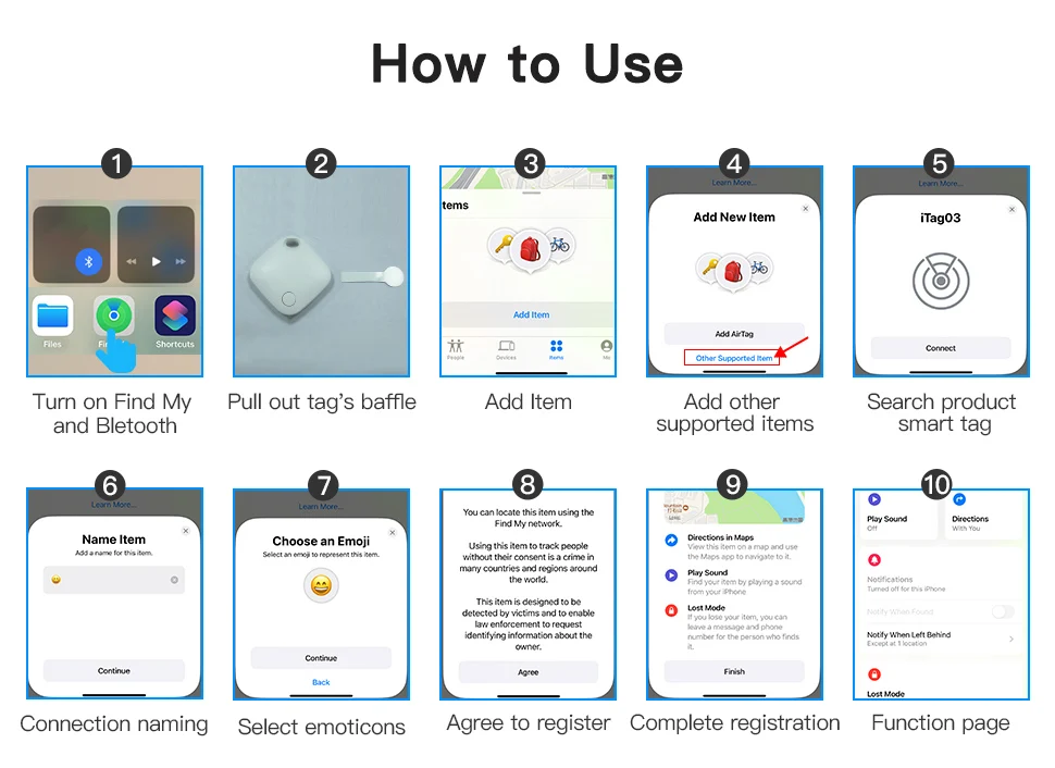 Small Mini Smart Bt Gps Tracker Air Tags Air Tag Vehicle Child Pets ...