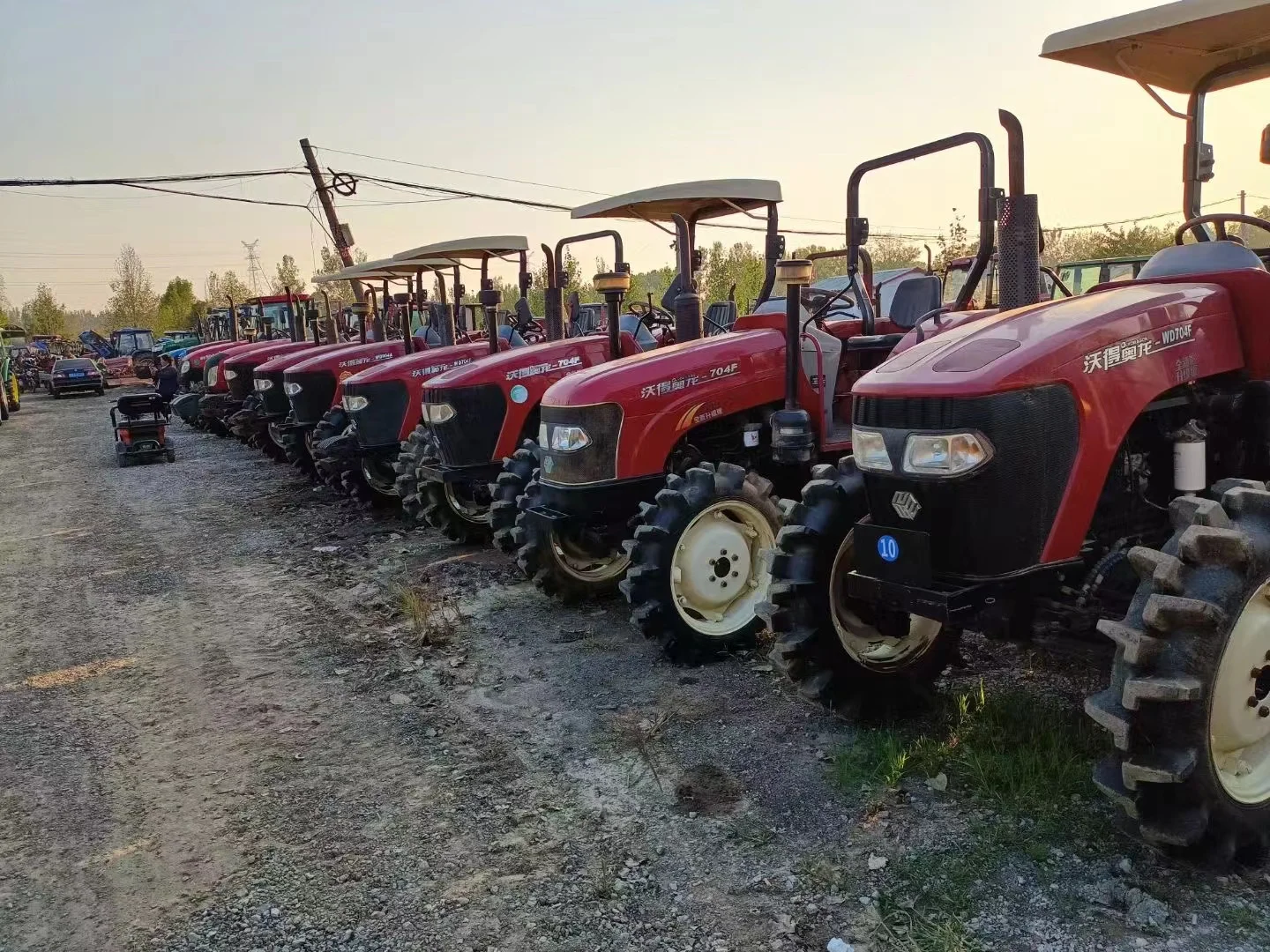 100HP John Deer Tractor - Farm Workhorse with Cab & AC
