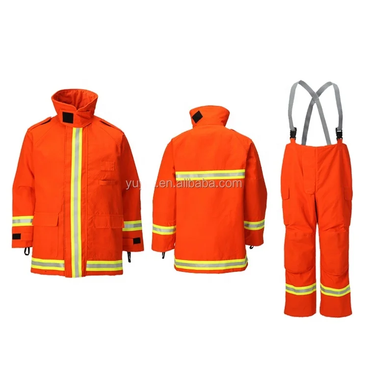 Fire Fighting Suit En 469 Ce Certified Firefighter Clothing - Buy ...