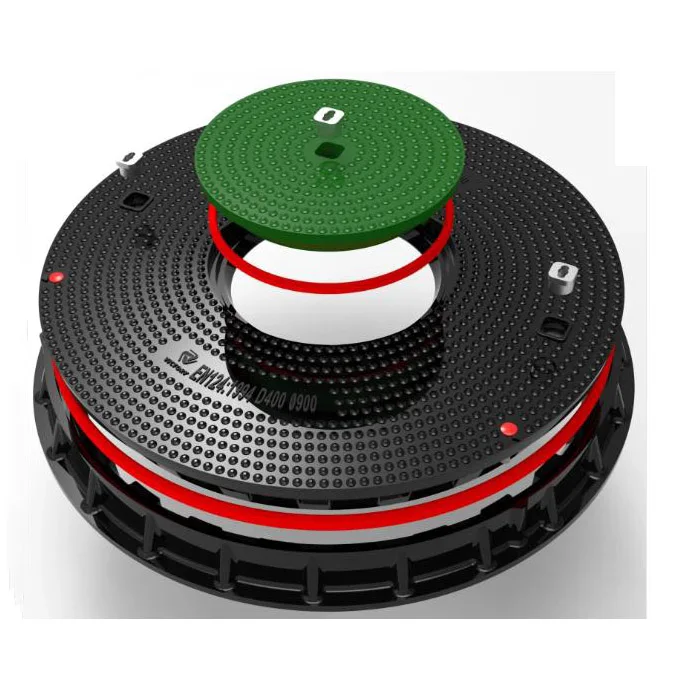 Ecotec Bs En124 Manhole Cover 315 Ton SMC Manhole Cover for Gas Station ...