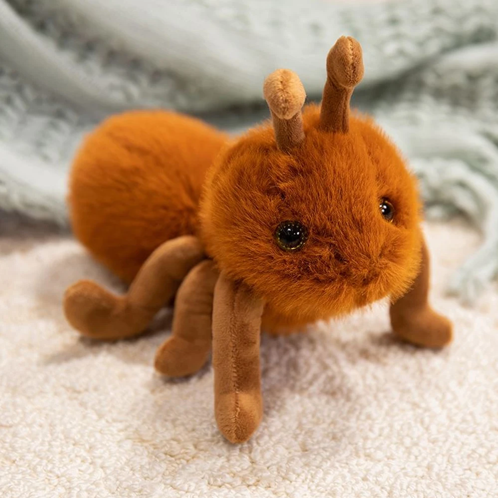 New Plush Kawaii Ant Doll Simulation Small Ant Doll Children's Room ...