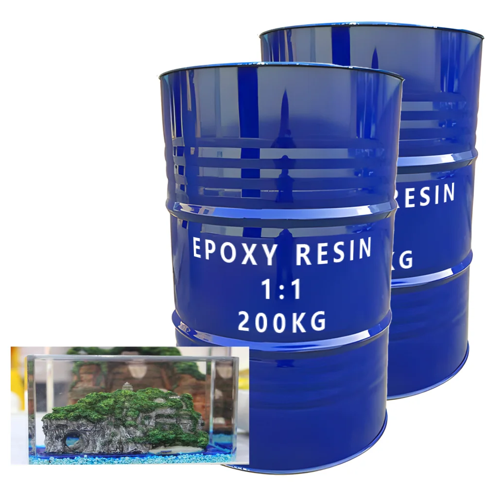 Wholesale 400kg Clear Epoxy Resin Liquid River Table Clear Liquid ...