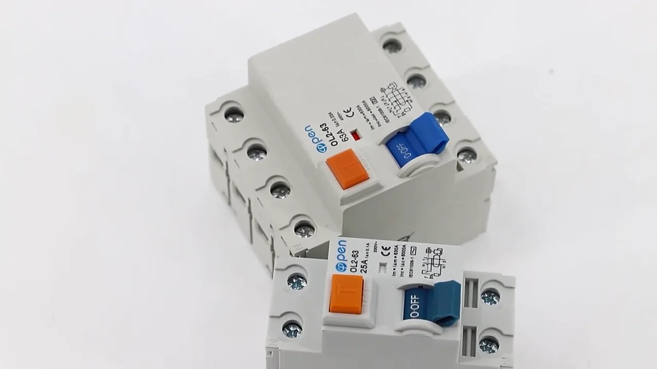 Open Electricol2-63 40a 30ma 100ma 300ma 2 Pole Rccb Residual Current ...