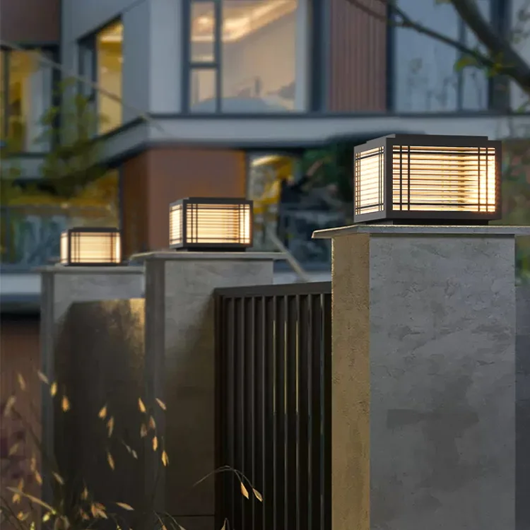 Alibaba.com: Solar Powered IP65 Waterproof Outdoor Garden Pillar Light ...