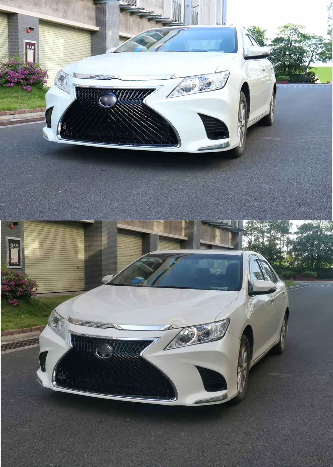 Factory Direct Toyota Camry 2012-2014 Body Kit Upgrade: Lexus Front ...