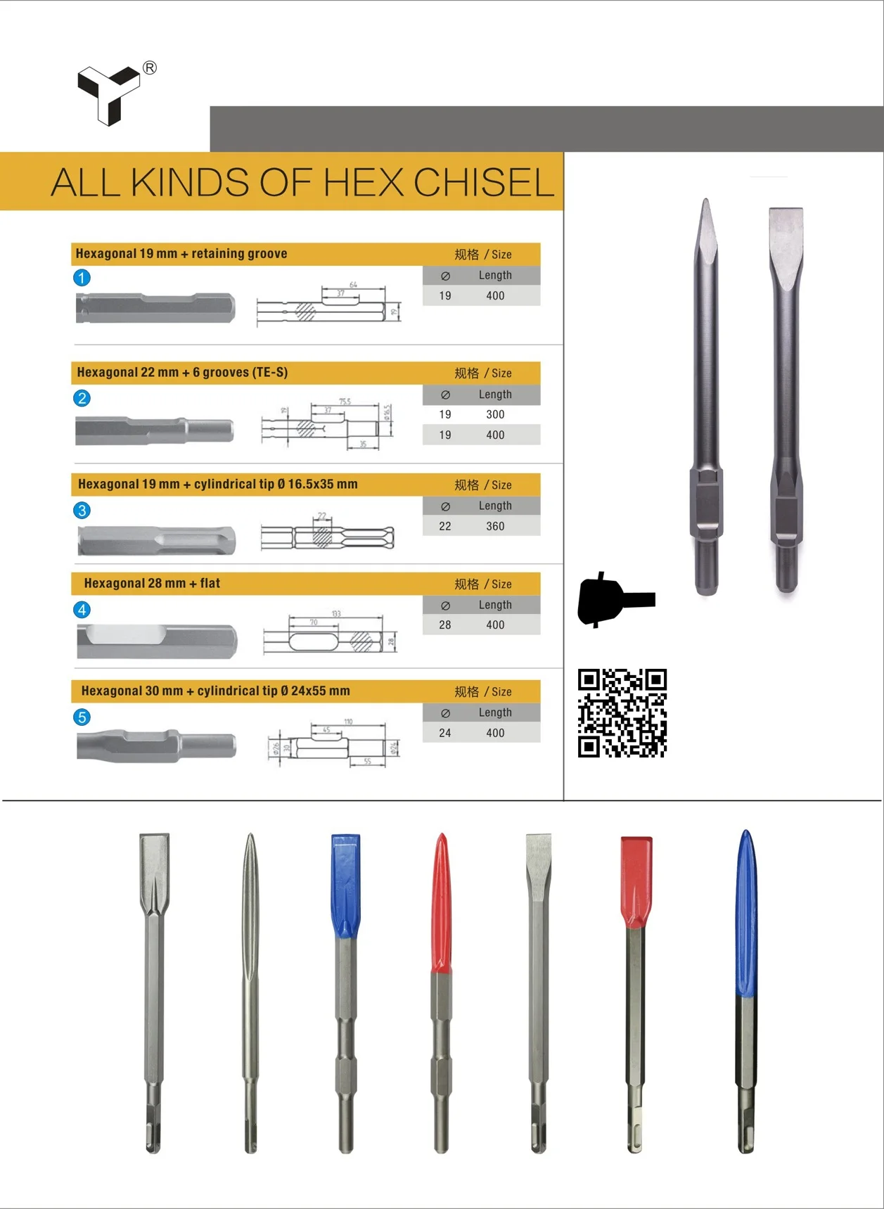 SDS MAX 40Cr Steel Chisel Used for Cutting Wall and Concrete| Alibaba.com