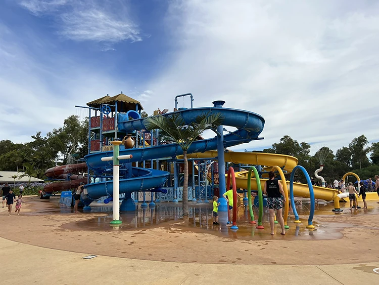 Aqua Spray Slide Equipment Commercial Fiberglass Water Park Pool Slides ...