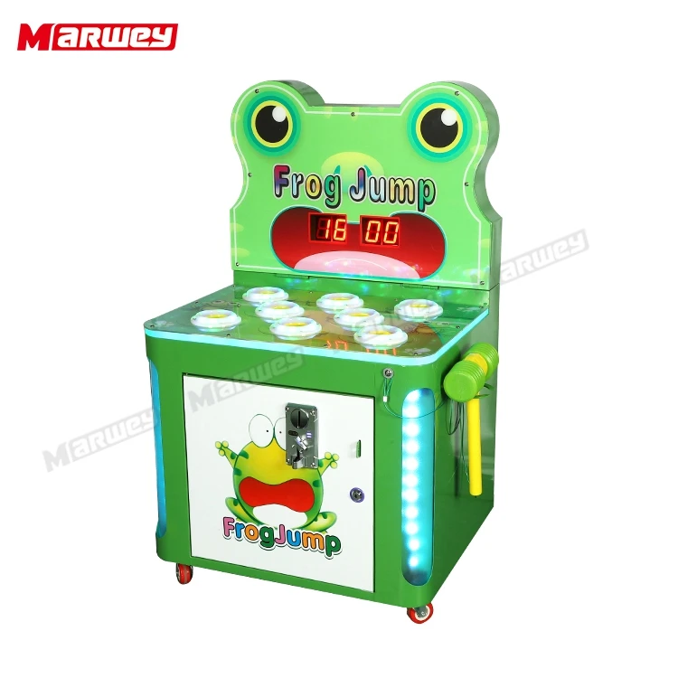 Wholesale Coin Operated Crazy Frog Hitting Kids Arcade Machines High ...