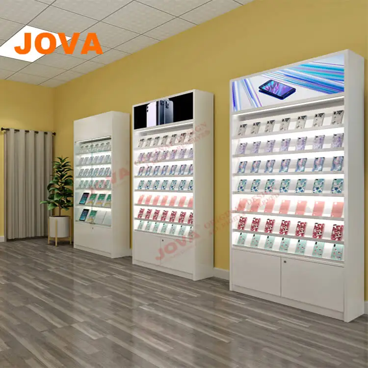 Cell Phone Shop Design With Accessories Display Cabinet Cell Phone ...