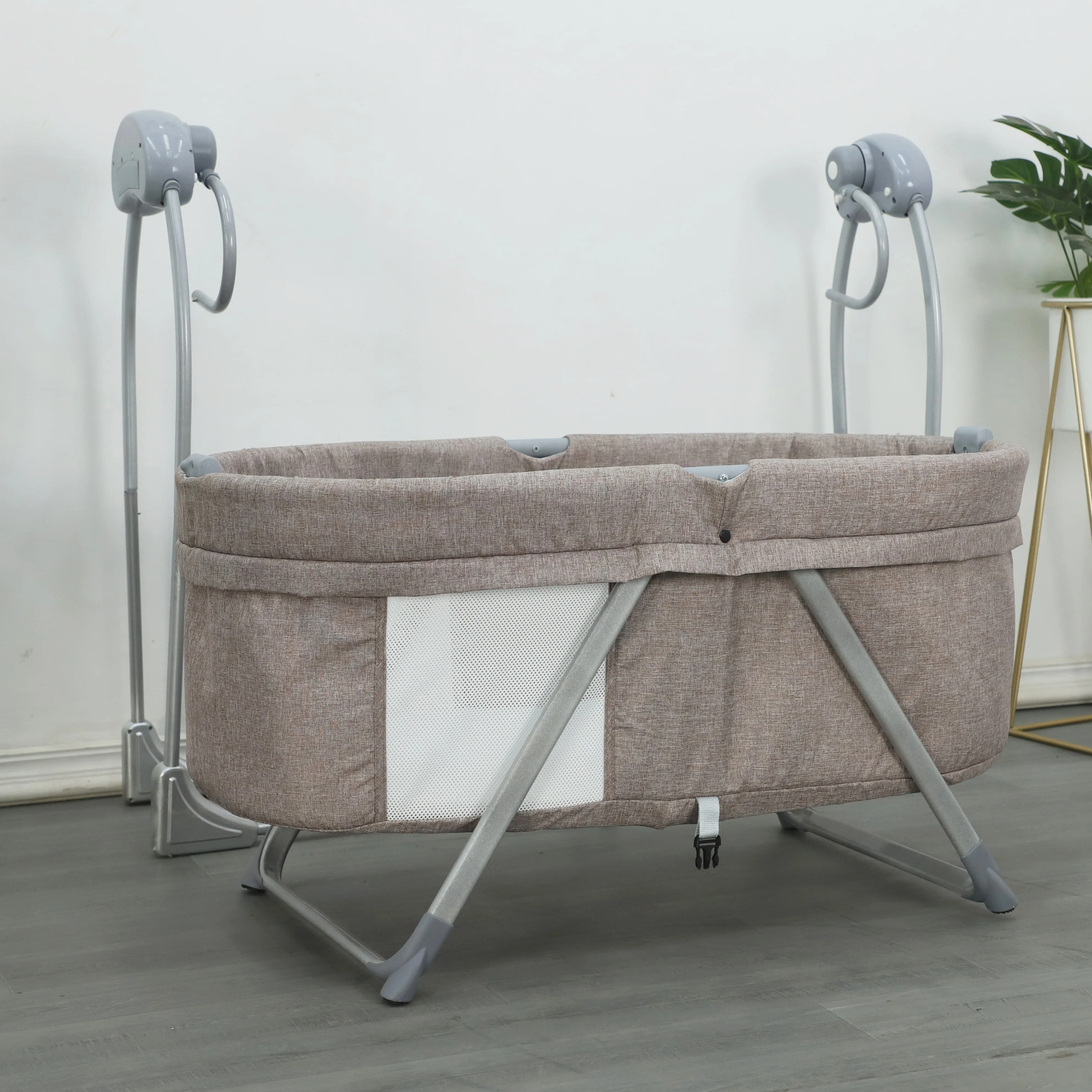 Multi Functional Detachable Use Automatic CradleBaby Rocker Bassinet ...