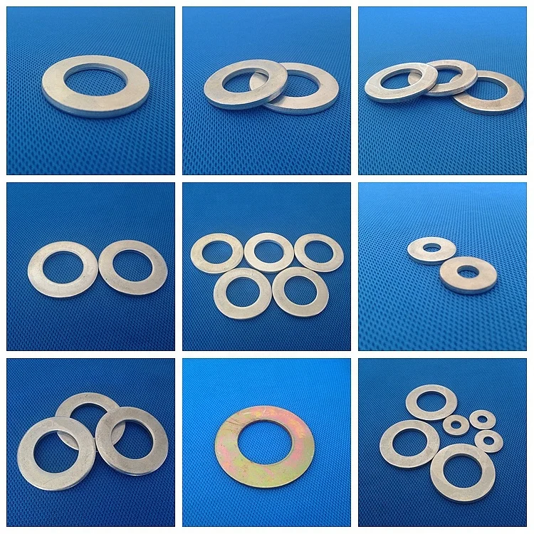 Din125 Flat Washer Carbon Steel Din127 Spring Washer Fasteners Bolts and Nuts Galvanized Hdg ...