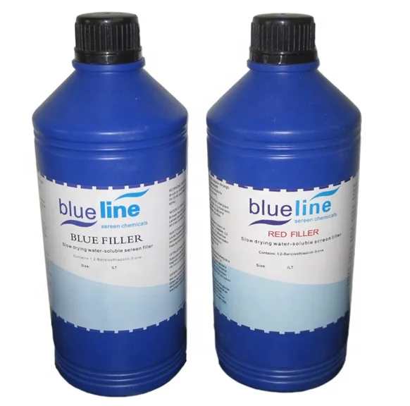 Blueline Red and Blue Filler-screen printing mucilage glue| Alibaba.com