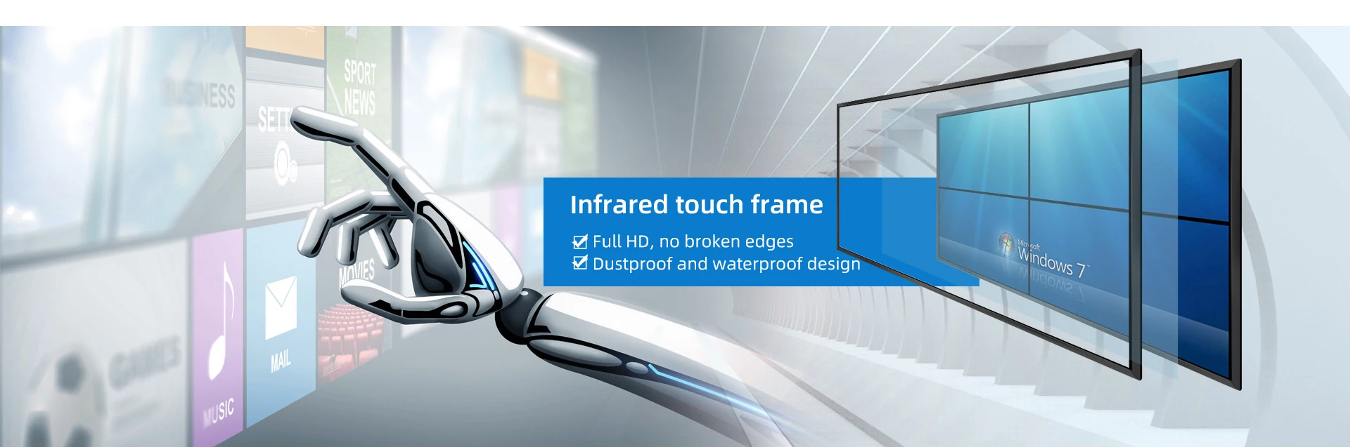 Guangdong Zhiping Touch Technology Co., Ltd. - IR touch frame ...