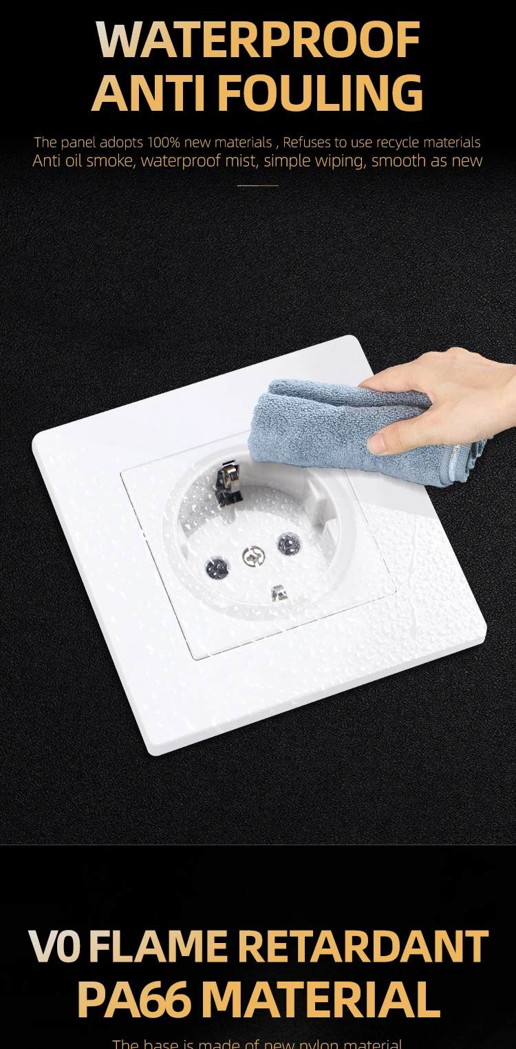 German Standard Electrical Socket 16a 230v Power Socket Oem | Wholesale