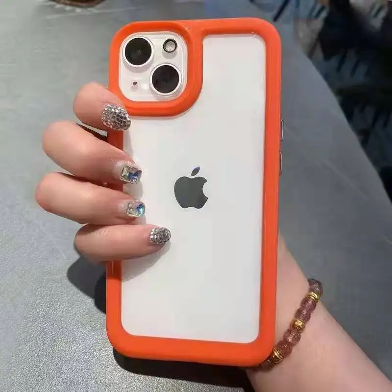 New Colorful Space Transparent Phone Case for iPhone 14 13 Pro Max ...