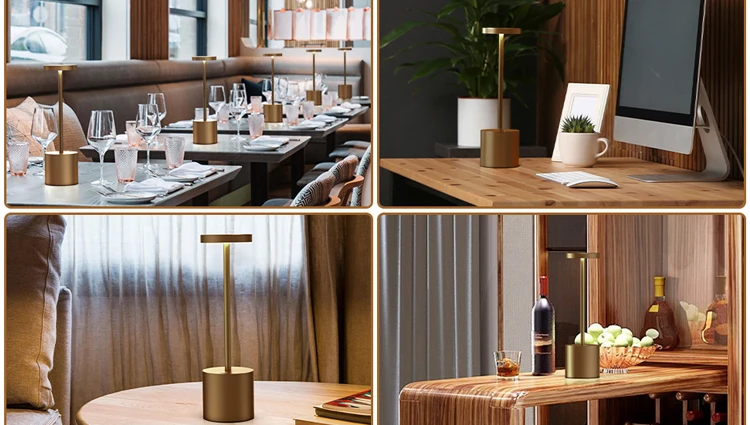 Creative Table Lamps - Rechargeable, Portable, and Stylish