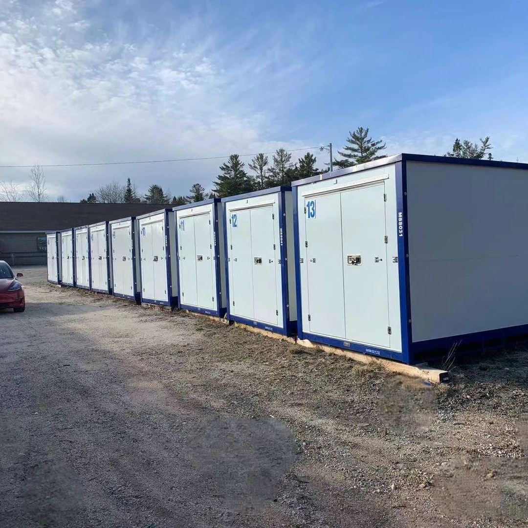 Steel Material Prefab Storage Assemble Foldable Moving Stackable ...