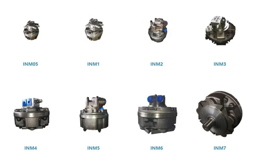 1000 RPM High Speed Hydraulic Motor - Metal Steel INI INM Series