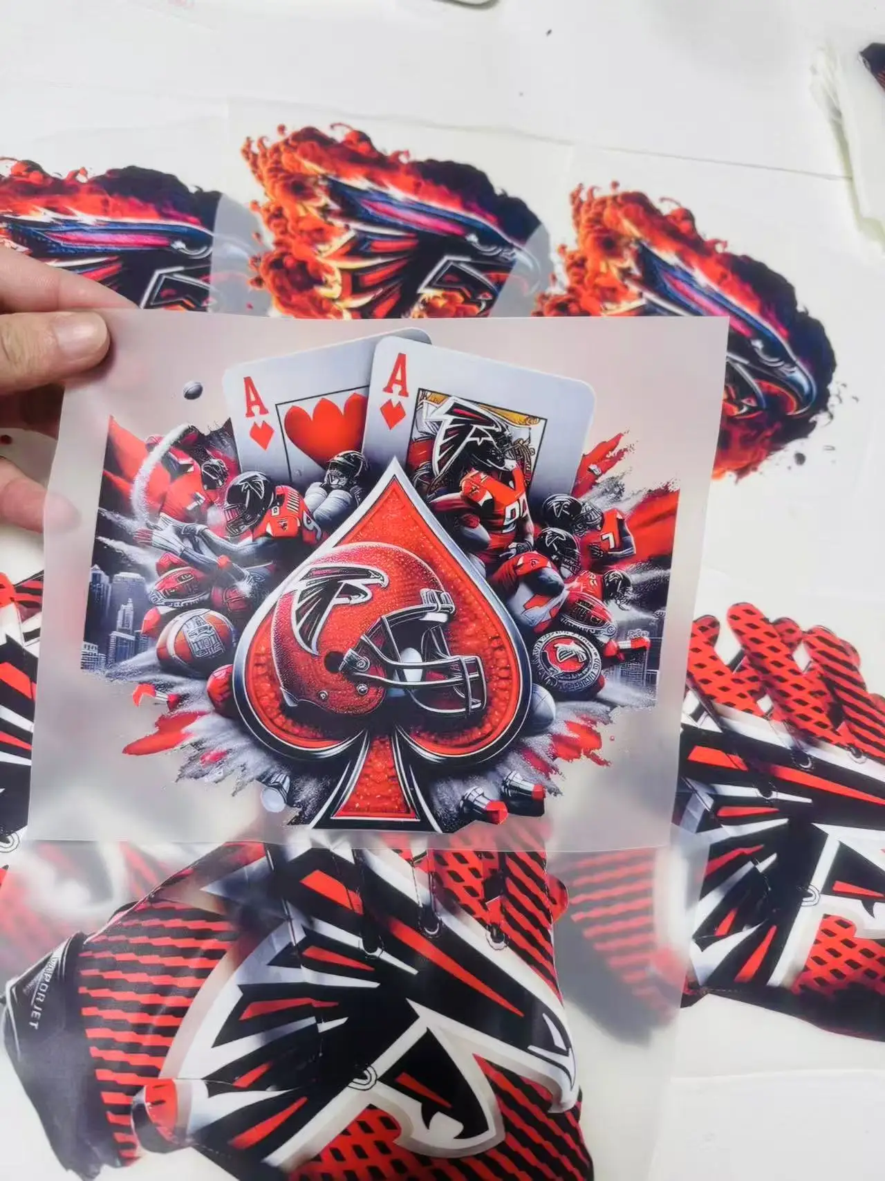 Wholesale NFL DTF Transfers: Durable Iron-On Designs for Clothing, Bags ...