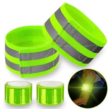 Reflective Bands Reflector Running Gear Adjustable Reflective Armband ...